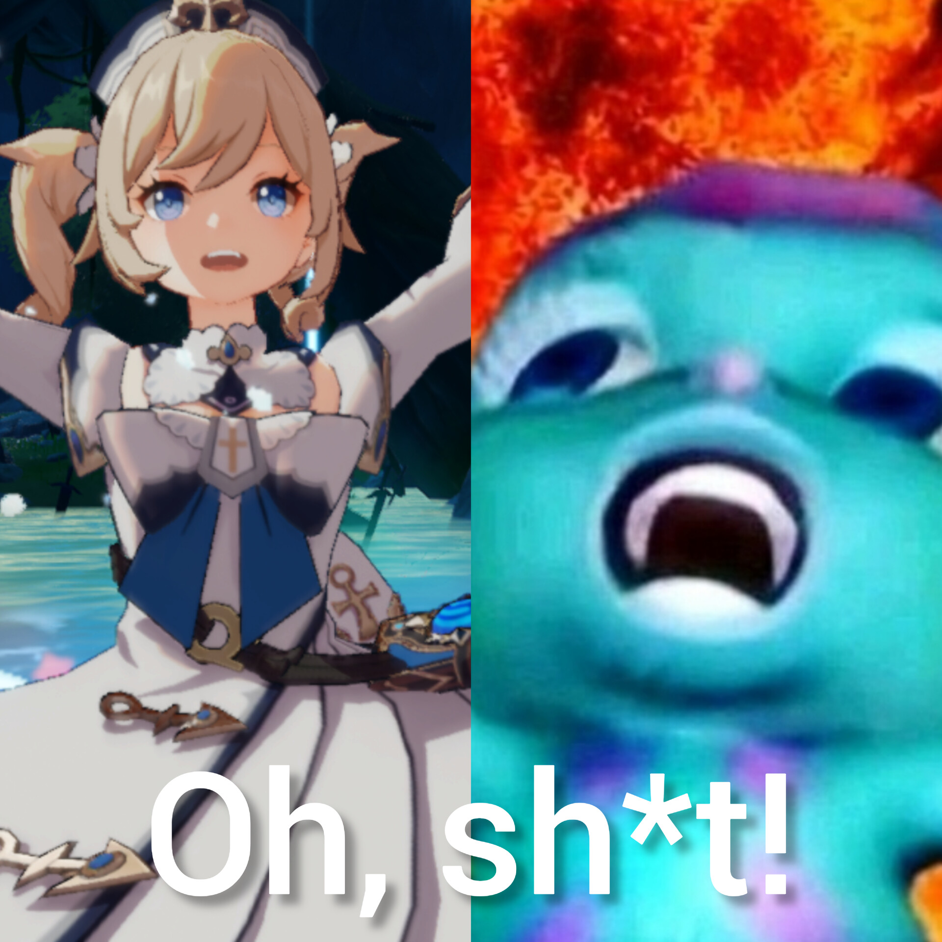 Barbara ⛑️🌊🎙- Memes Genshin Impact | HoYoLAB