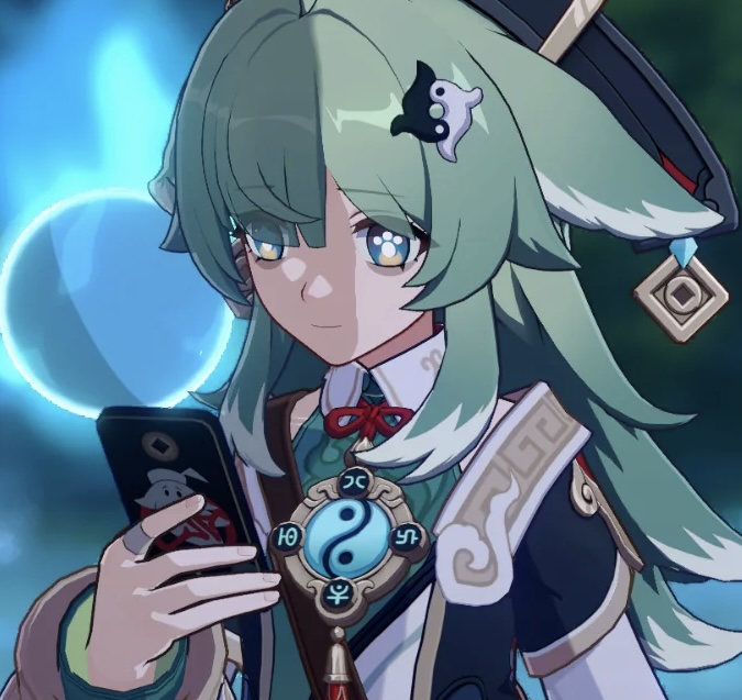 Posting a Slightly More Zoomed-In Photo of Huohuo Each Day I Remember ...