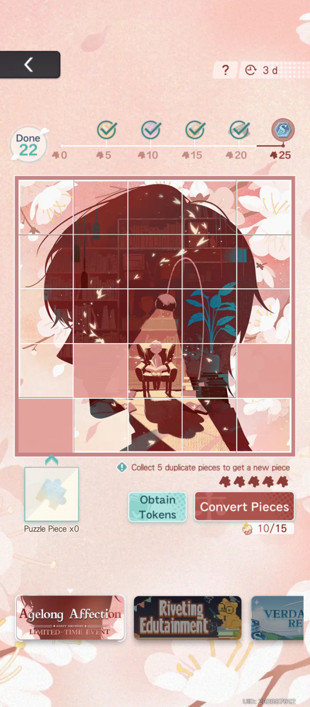 all the permanent tasks are done Tears of Themis | HoYoLAB