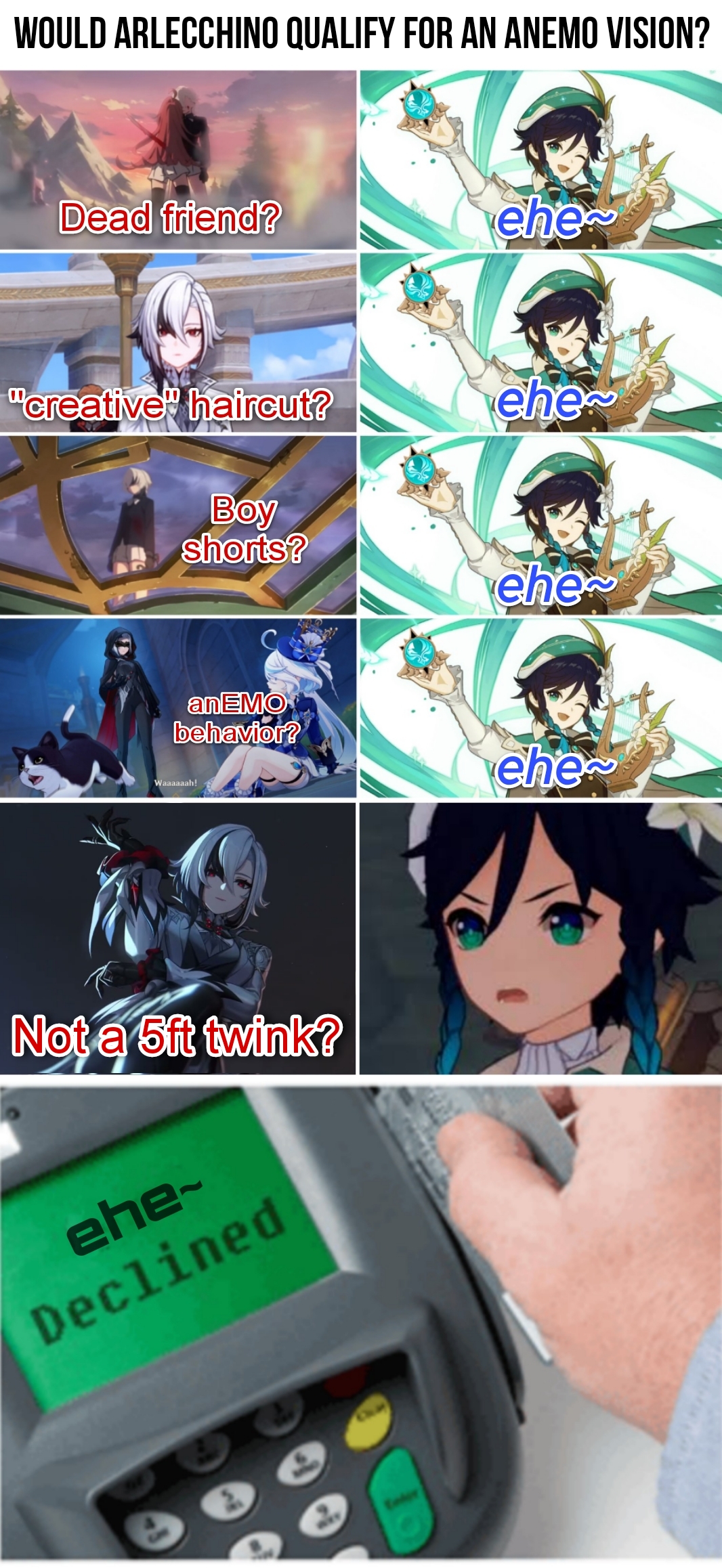 Would you like your favorite character more or less if their element ...