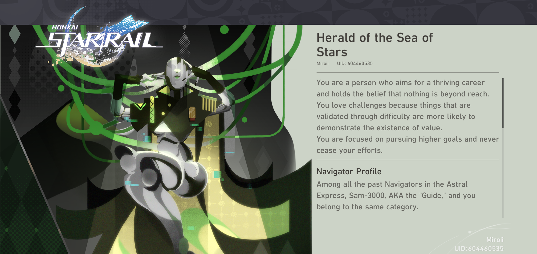 Finished my cosmodyssey~ Honkai: Star Rail | HoYoLAB