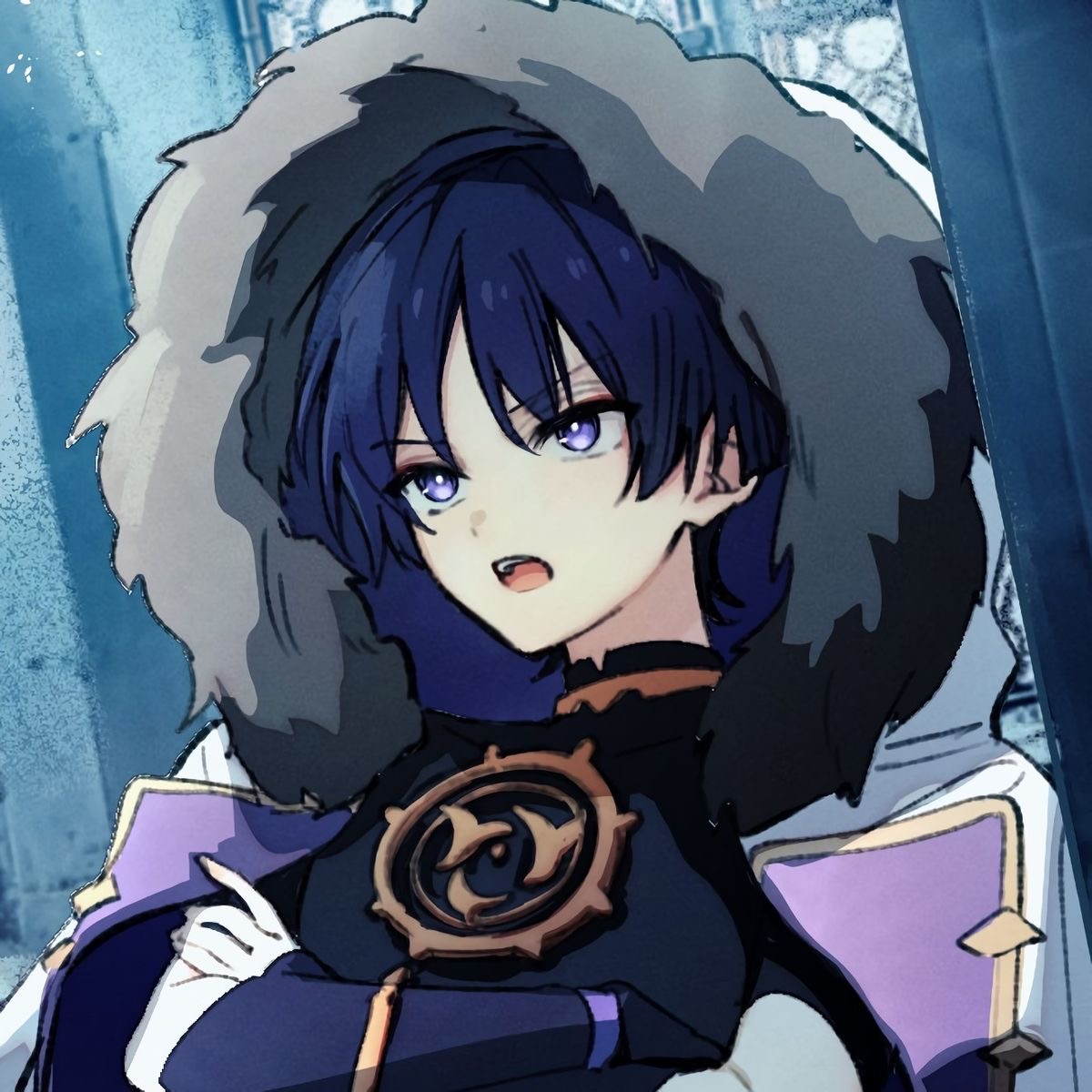 Scara in coat Genshin Impact | HoYoLAB