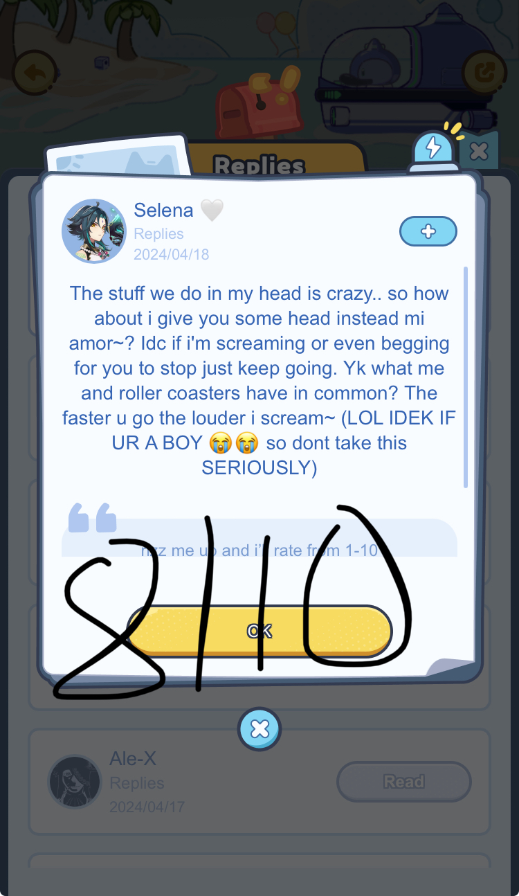 Rating rizz | HoYoLAB