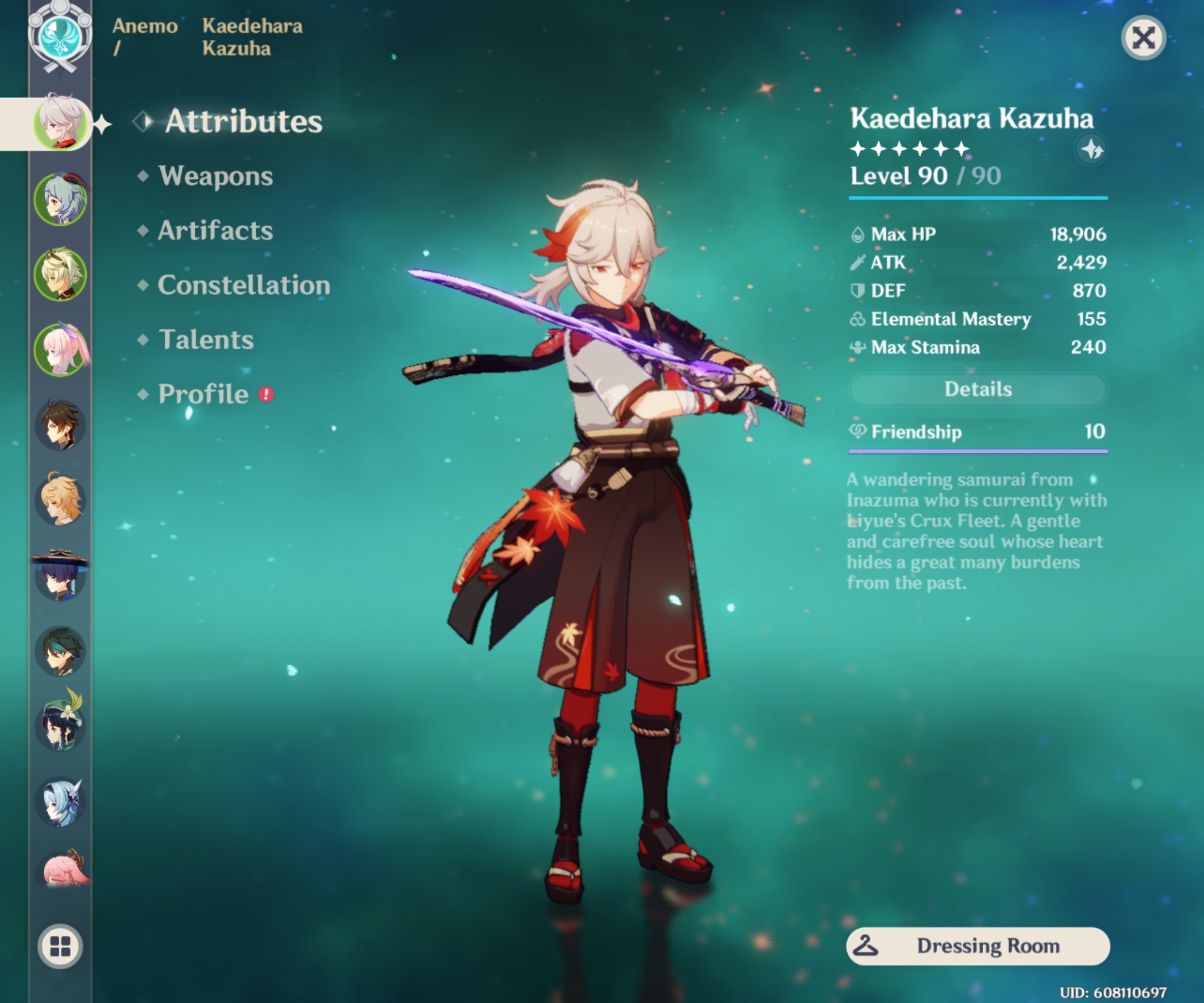 DPS Kazuha Genshin Impact | HoYoLAB