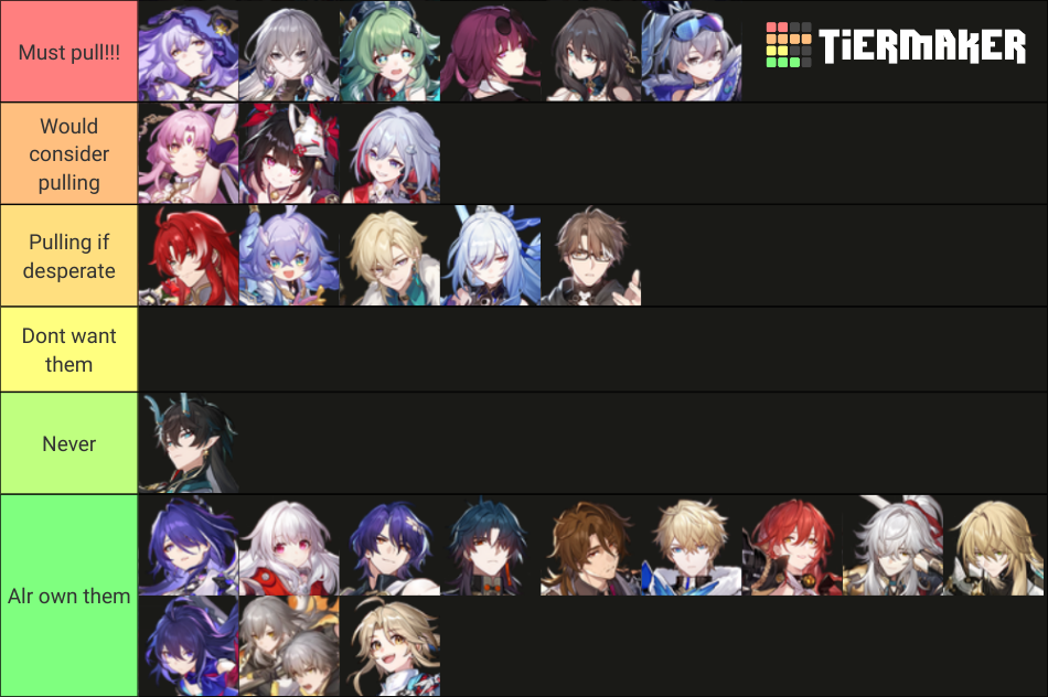 HSR pull Priority Honkai: Star Rail | HoYoLAB