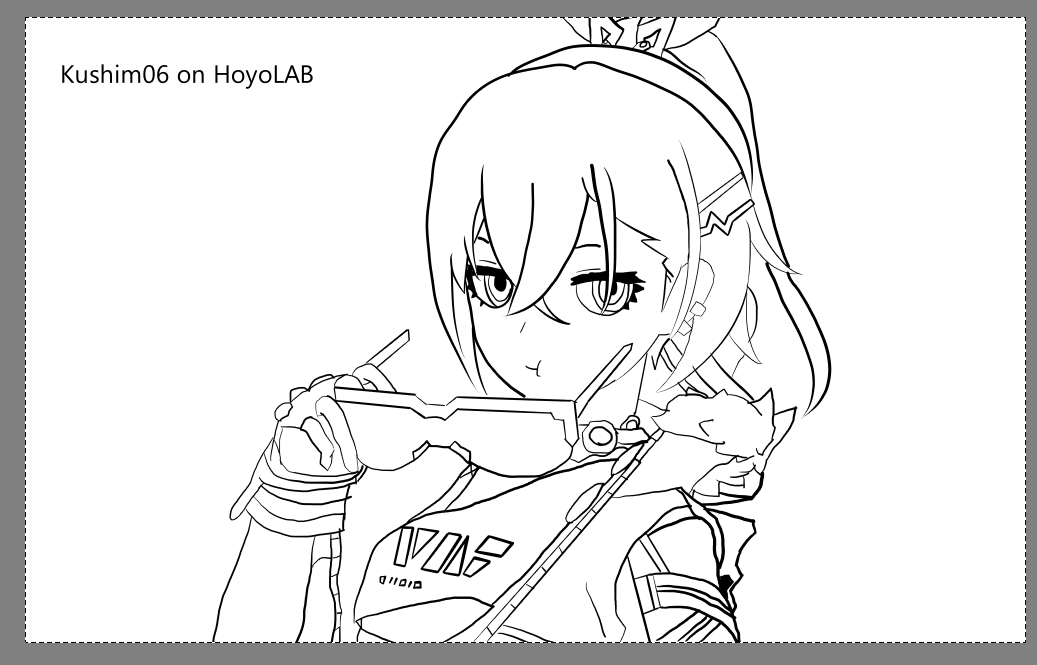 My first attempt at drawing Honkai: Star Rail | HoYoLAB