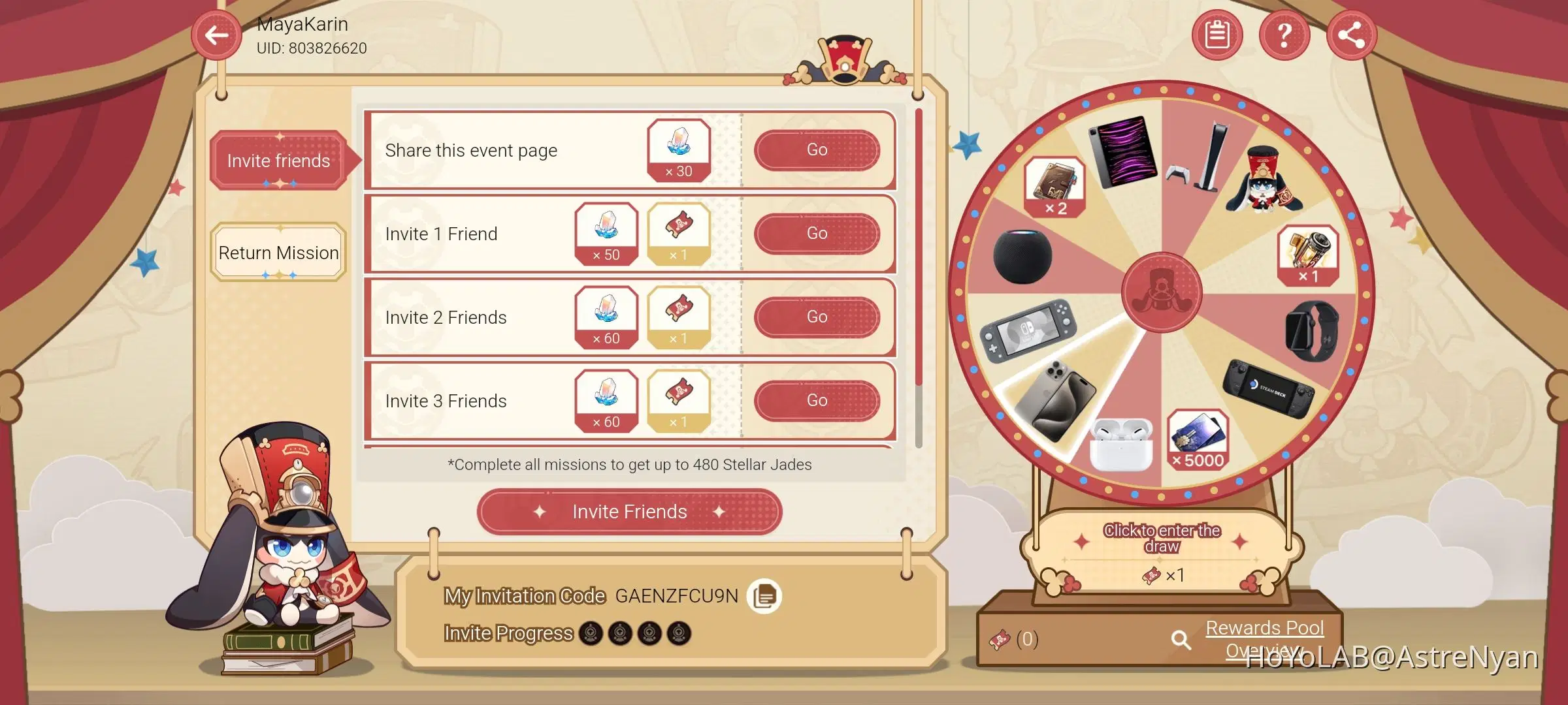 To those that want it, My Hsr invitation code - GAENZFCU9N Honkai: Star ...