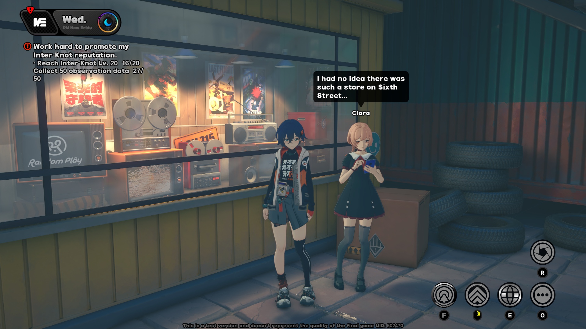 Cute npc girl named Clara Zenless Zone Zero | HoYoLAB