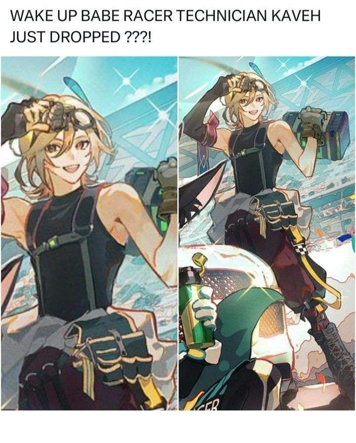 Racer technician Kaveh was a cultural reset tbh Genshin Impact | HoYoLAB
