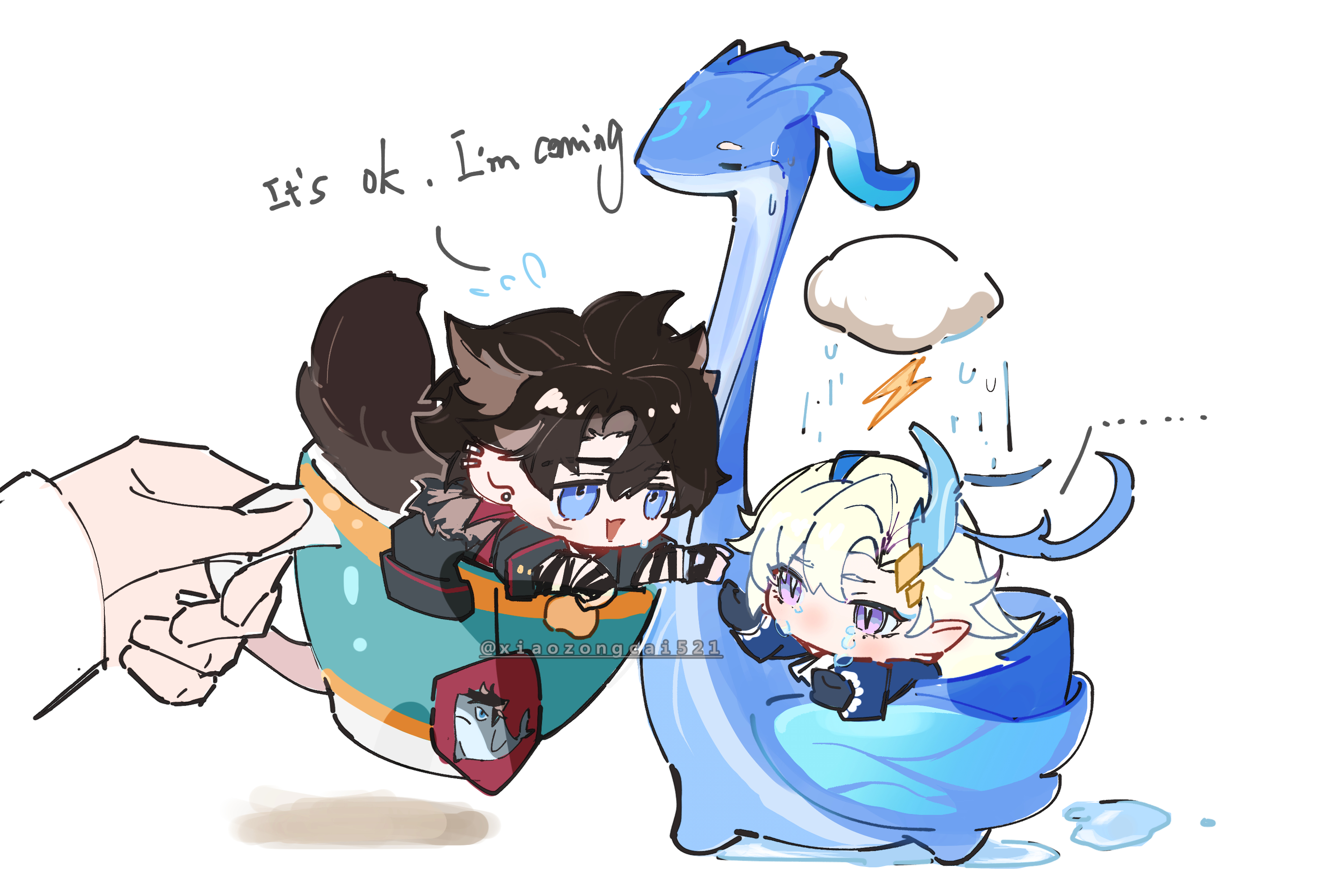 Sad Dragon... Genshin Impact | HoYoLAB