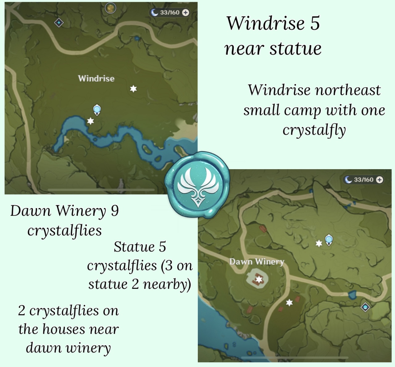 My crystalfly location farming 🫶 Genshin Impact | HoYoLAB