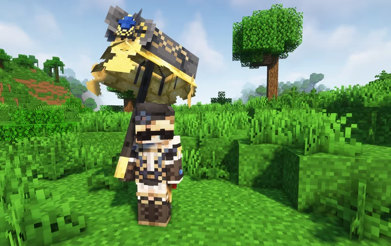 Navia as a MINECRAFT | Fan Badge Genshin Impact | HoYoLAB