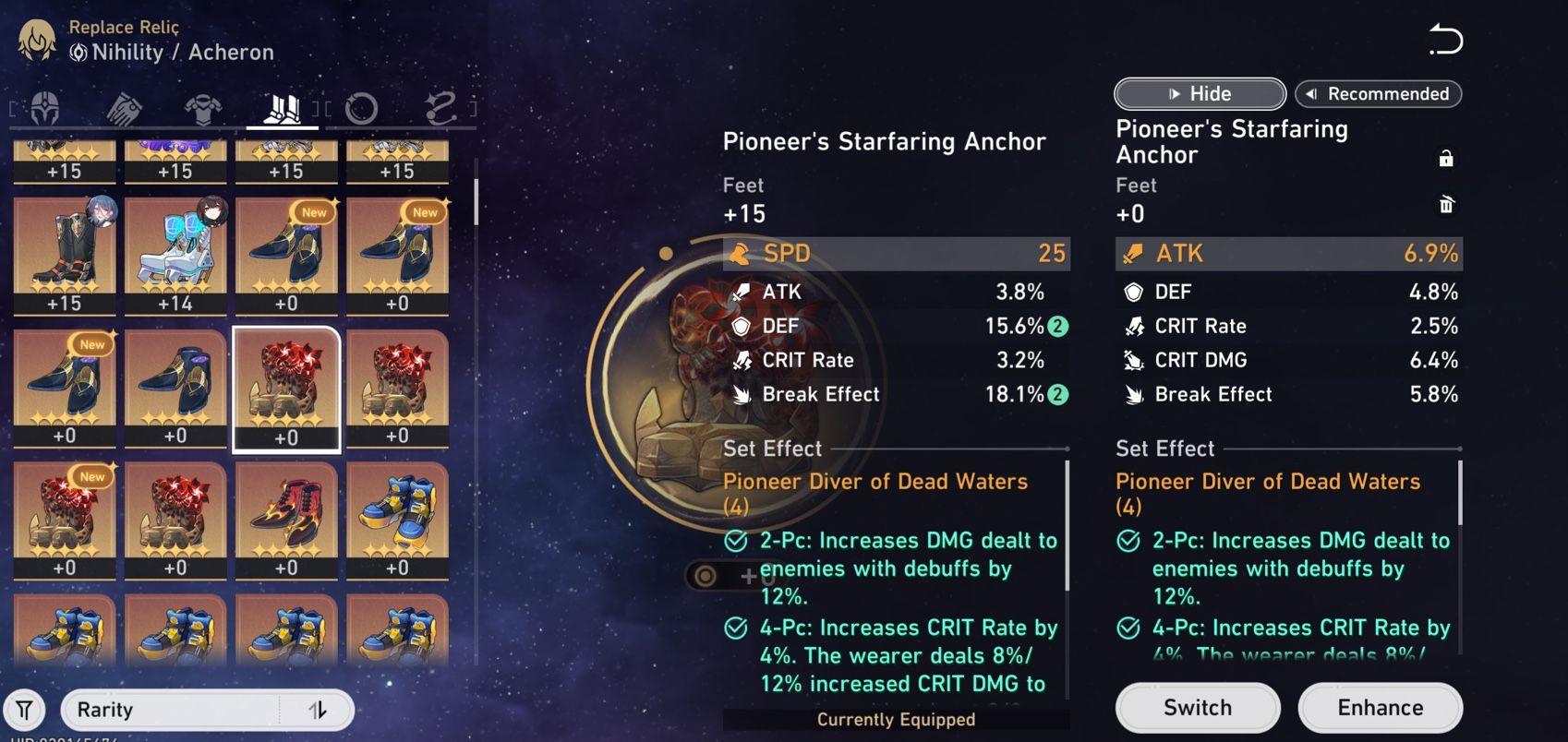 ACHERON WITH SPEED OR ATTACK ? Honkai: Star Rail | HoYoLAB