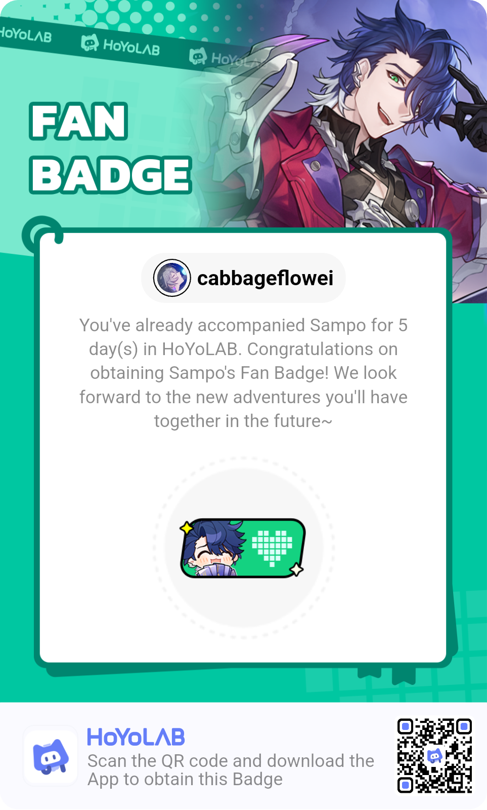 YIPEE MY POOKIE BADGE PROVE Honkai: Star Rail | HoYoLAB
