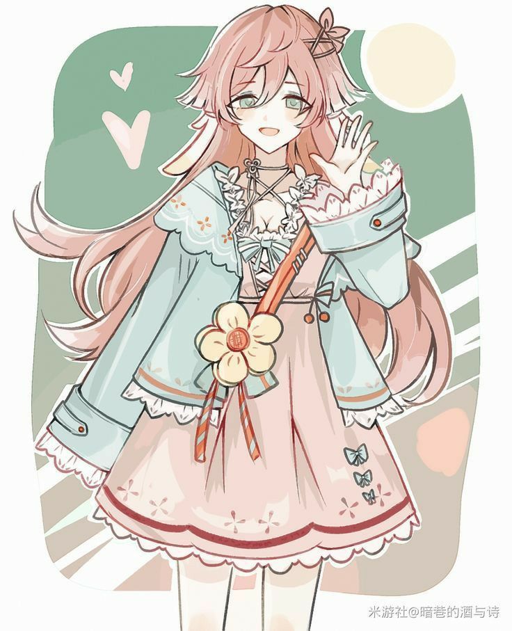 Day 2 of posting Yanfei for the fanbagde Genshin Impact | HoYoLAB