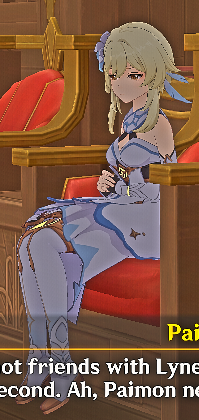 [Image only] Sad Lumine Genshin Impact | HoYoLAB