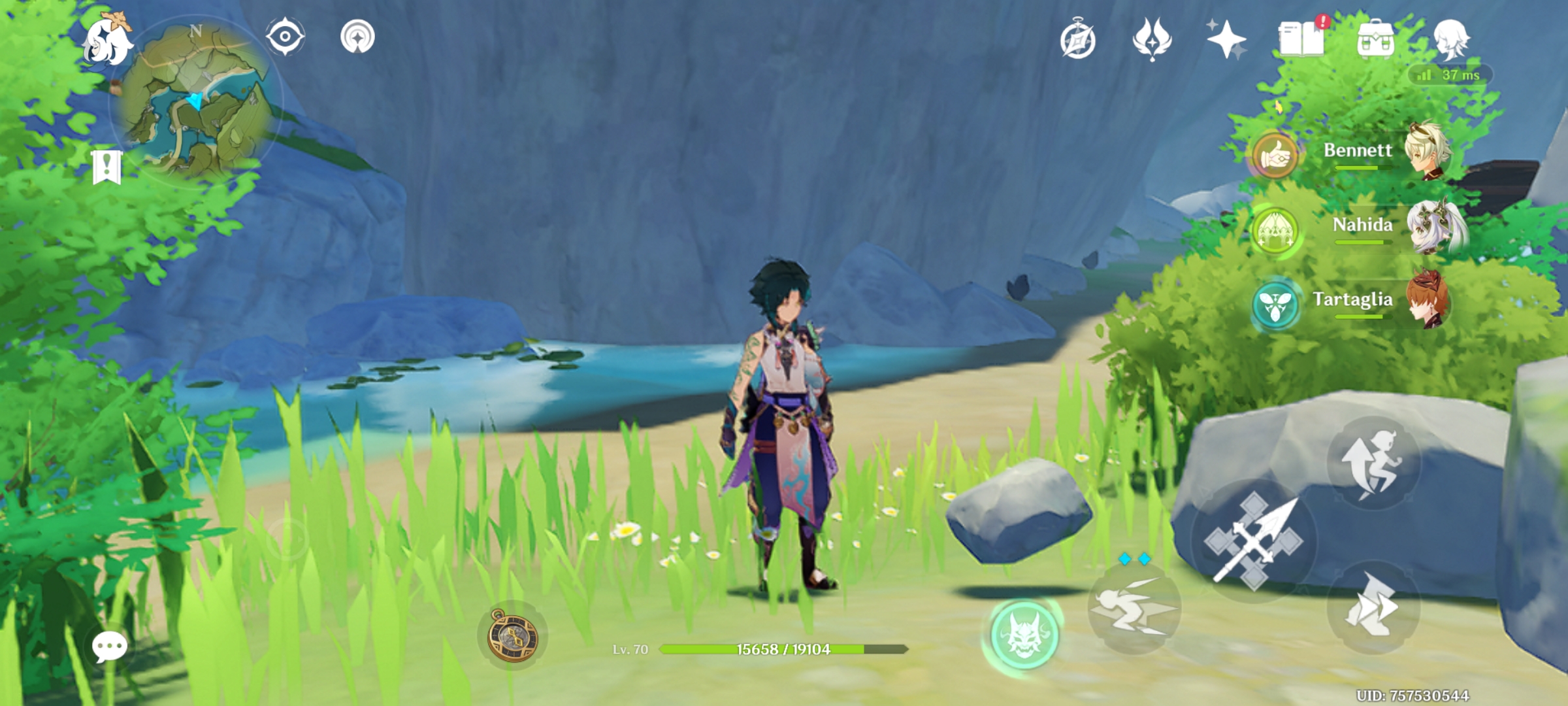 Floating rock?🧐 Genshin Impact | HoYoLAB