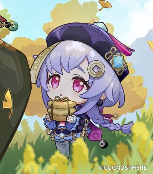 she's so cute in Xiao's birthday post😭 Genshin Impact | HoYoLAB