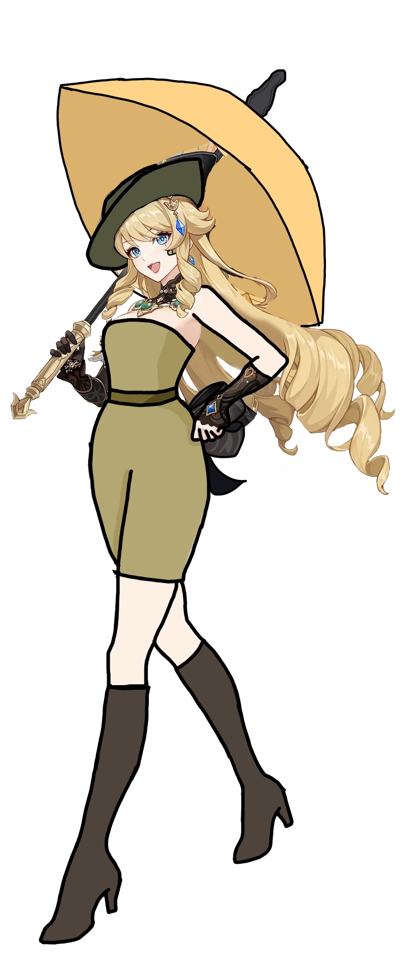 New Navia skin WIP Genshin Impact | HoYoLAB