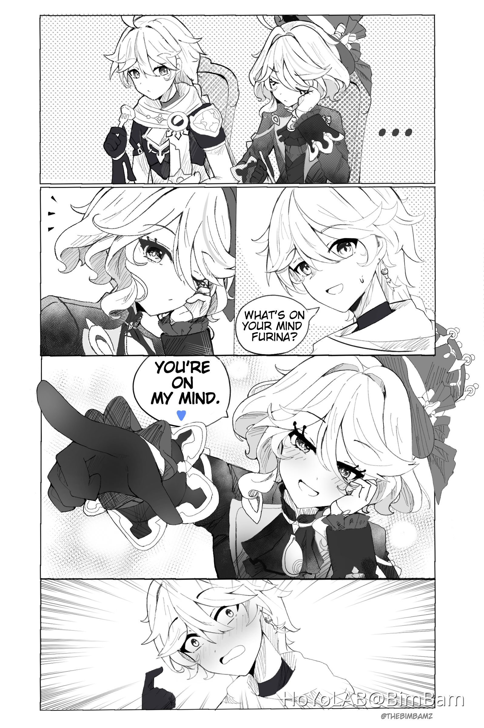 Aether and Furina Genshin Impact | HoYoLAB