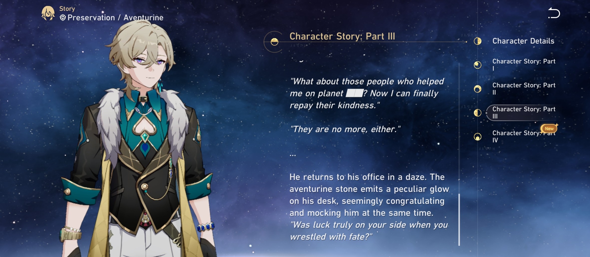Aven character story Honkai: Star Rail | HoYoLAB