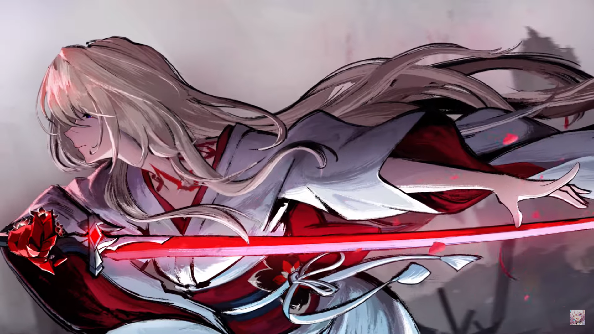 Acheron post for her badge Honkai: Star Rail | HoYoLAB