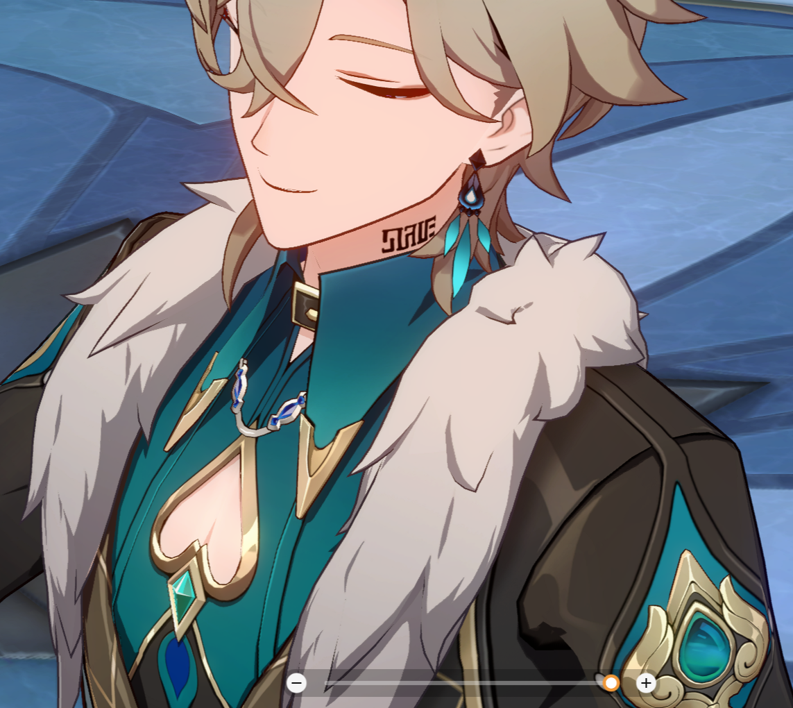 I just noticed now that Aventurine's tattoo is actually spelled as ...