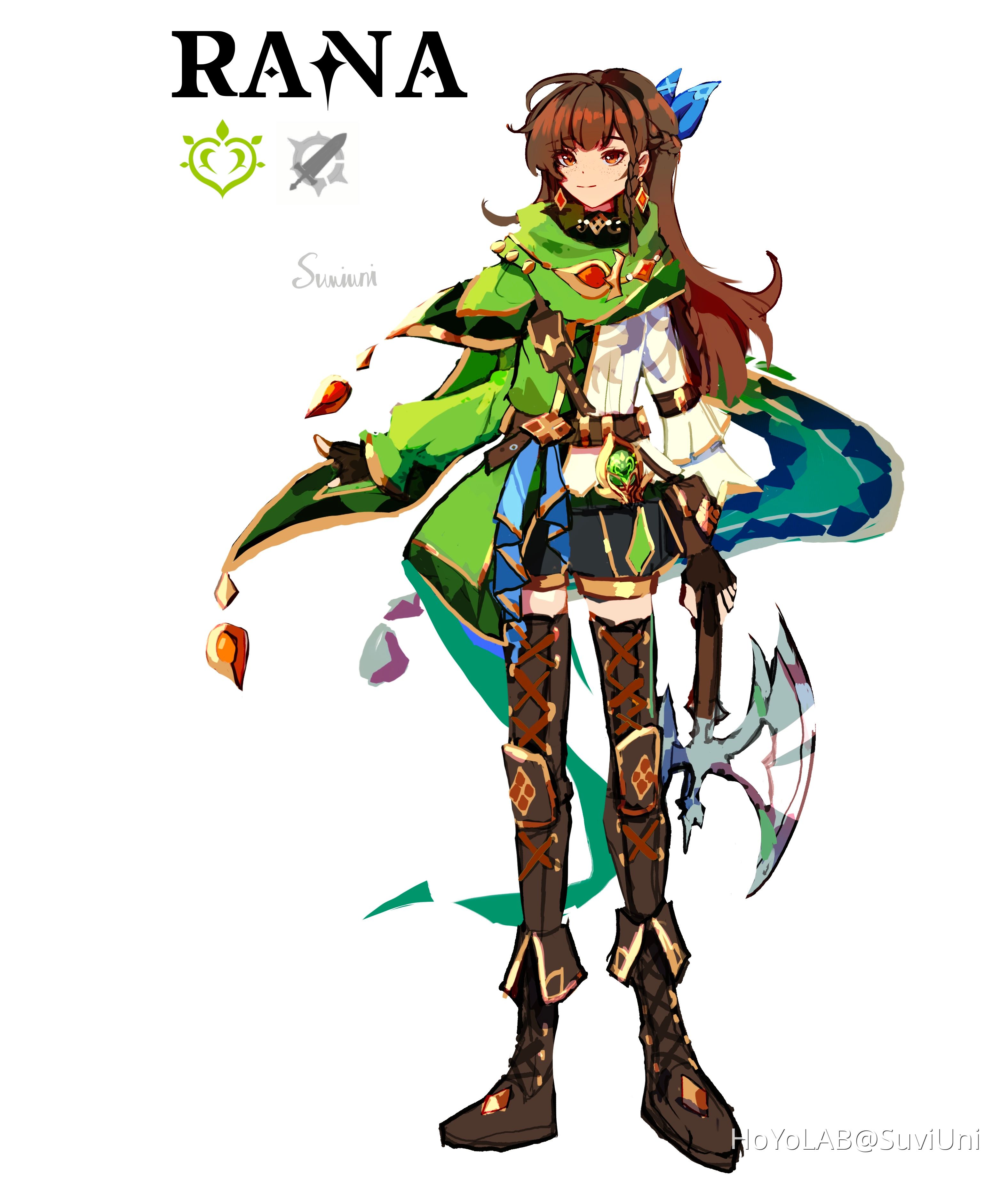 Rana as a playable character Genshin Impact | HoYoLAB