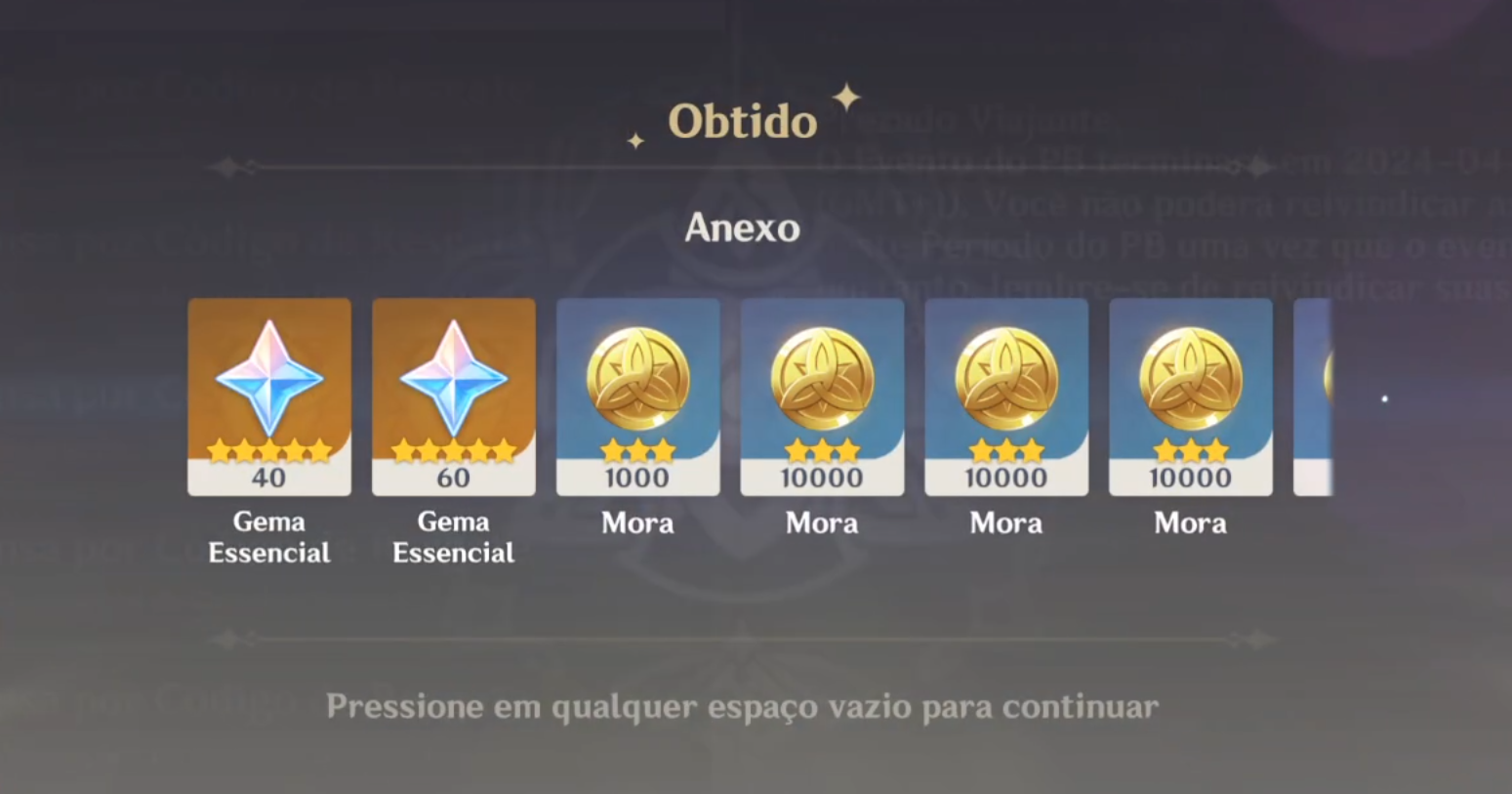 Genshin Impact | Novos Códigos atuais e suas recompensas Genshin Impact ...