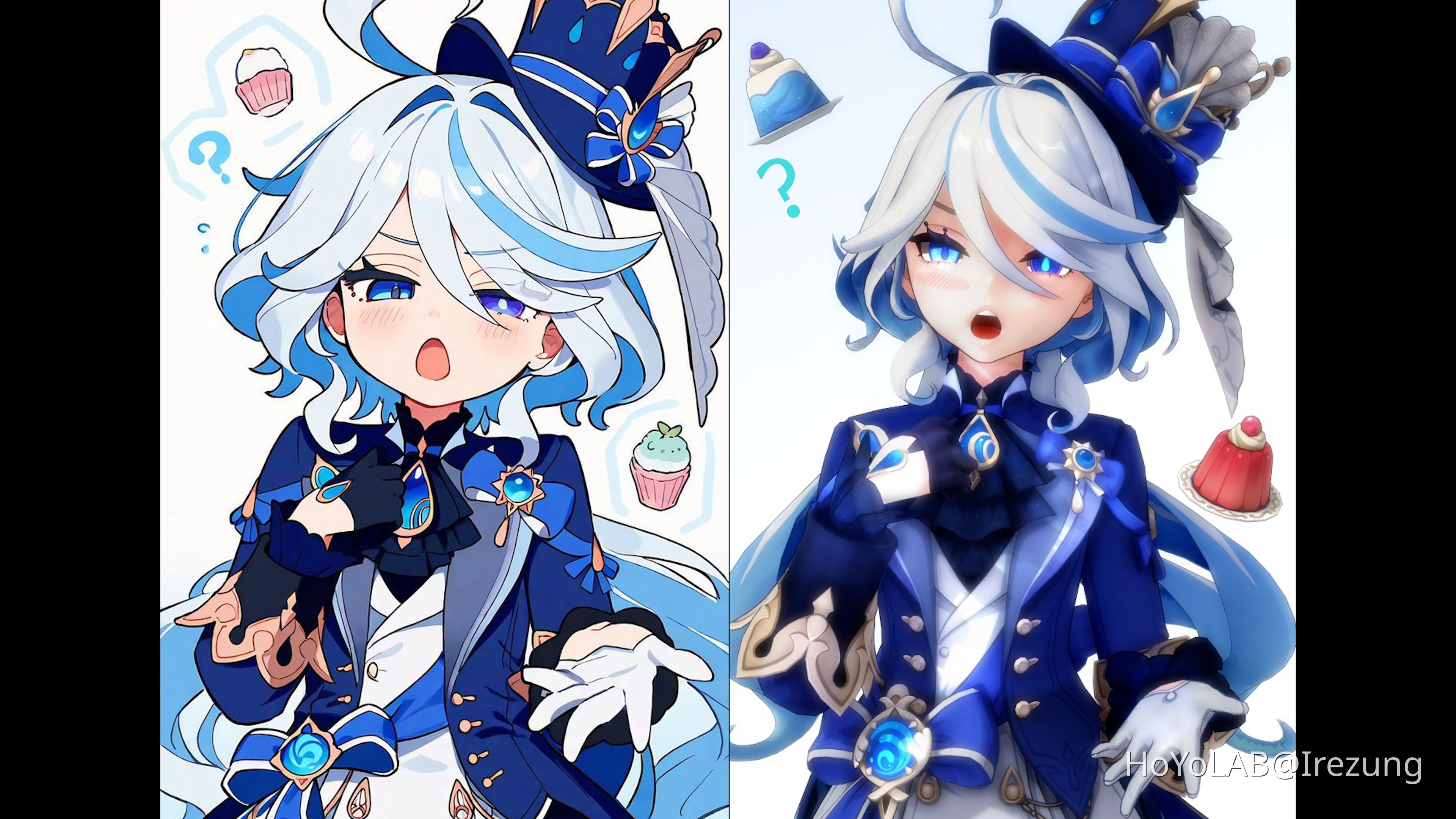 Recreating Furina Art in MMD Genshin Impact | HoYoLAB