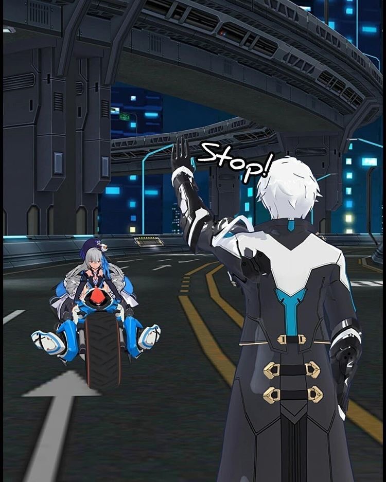 POV: Kevin wants bronya’s bike back but she wont give it to him🙏 Honkai ...