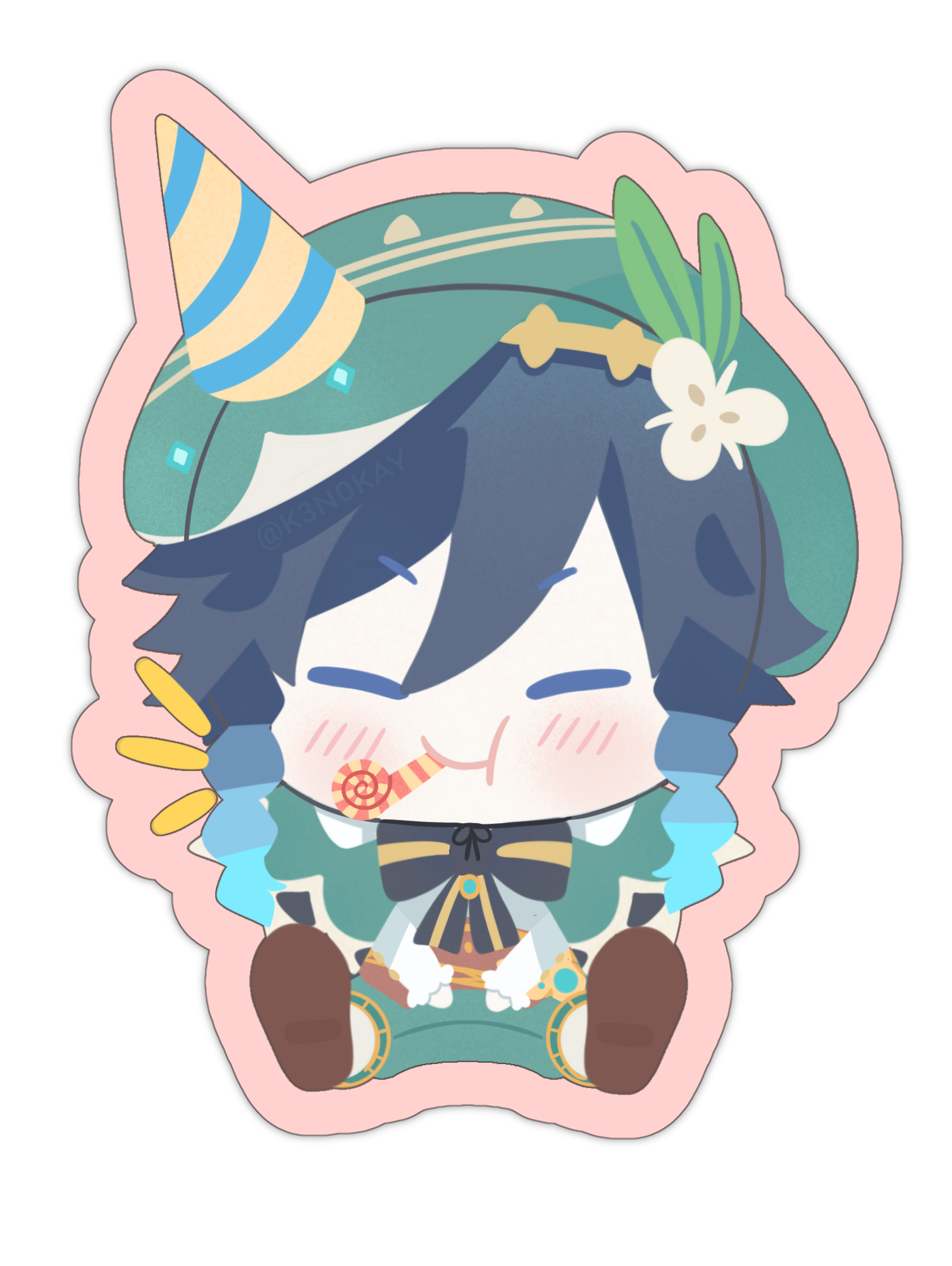 🎉🗒 | Venti Sticker ♡ Genshin Impact | HoYoLAB