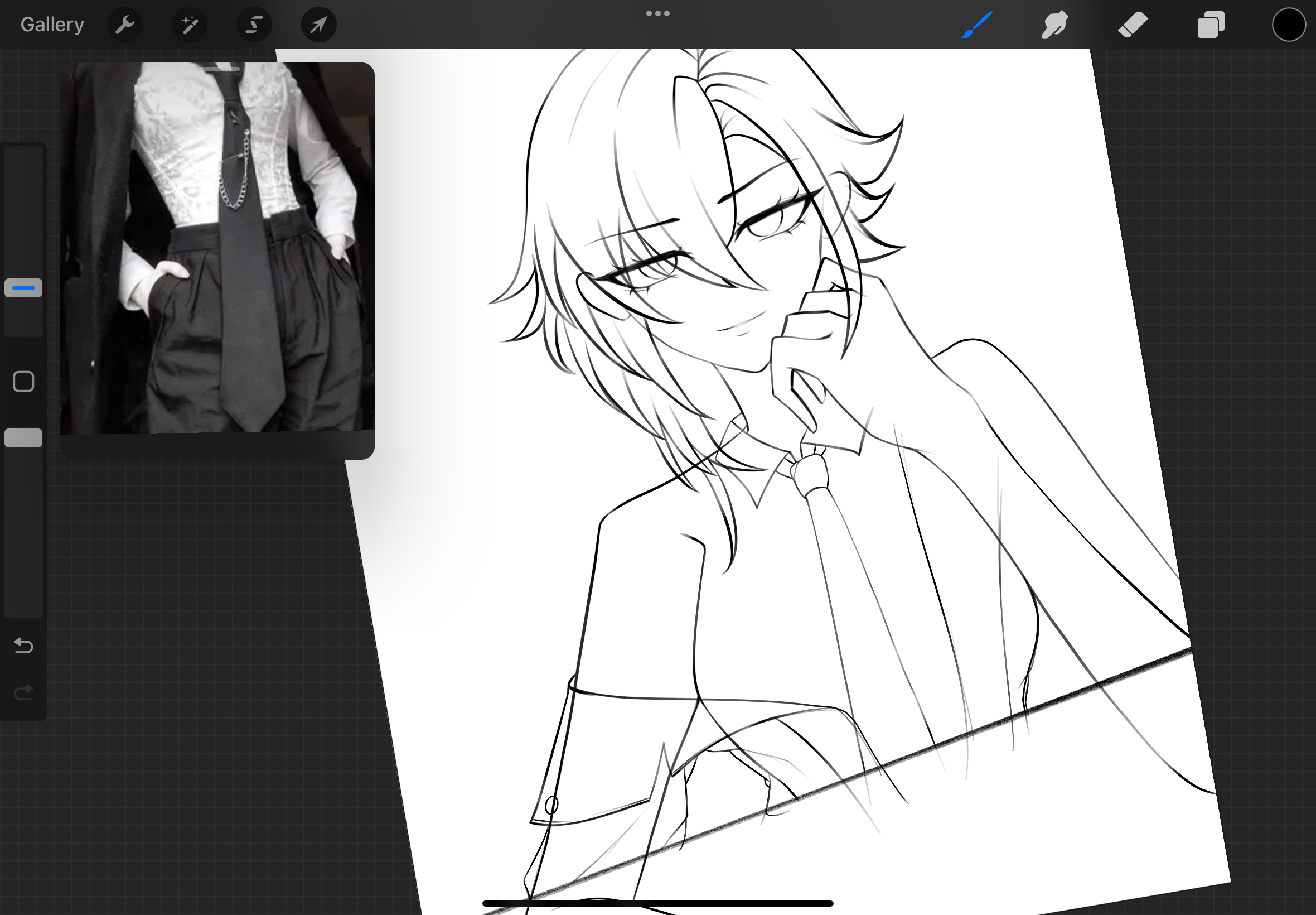 i have a severe skill issue when drawing clothes apparently Genshin ...