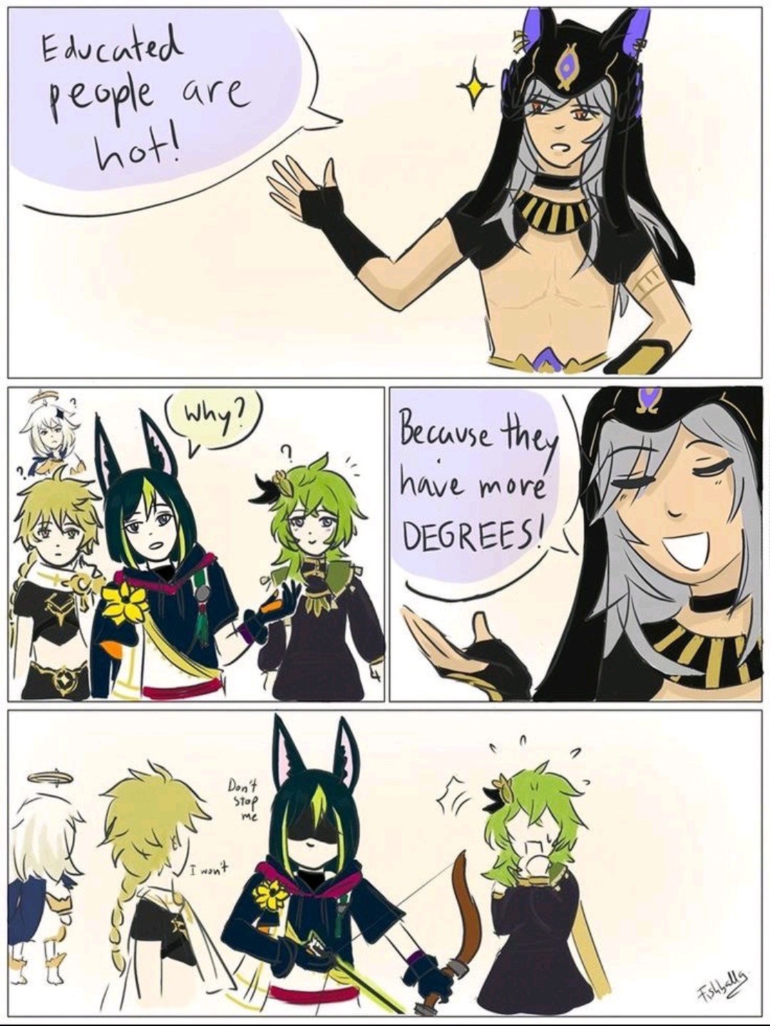 we shall not stop Nari Genshin Impact | HoYoLAB