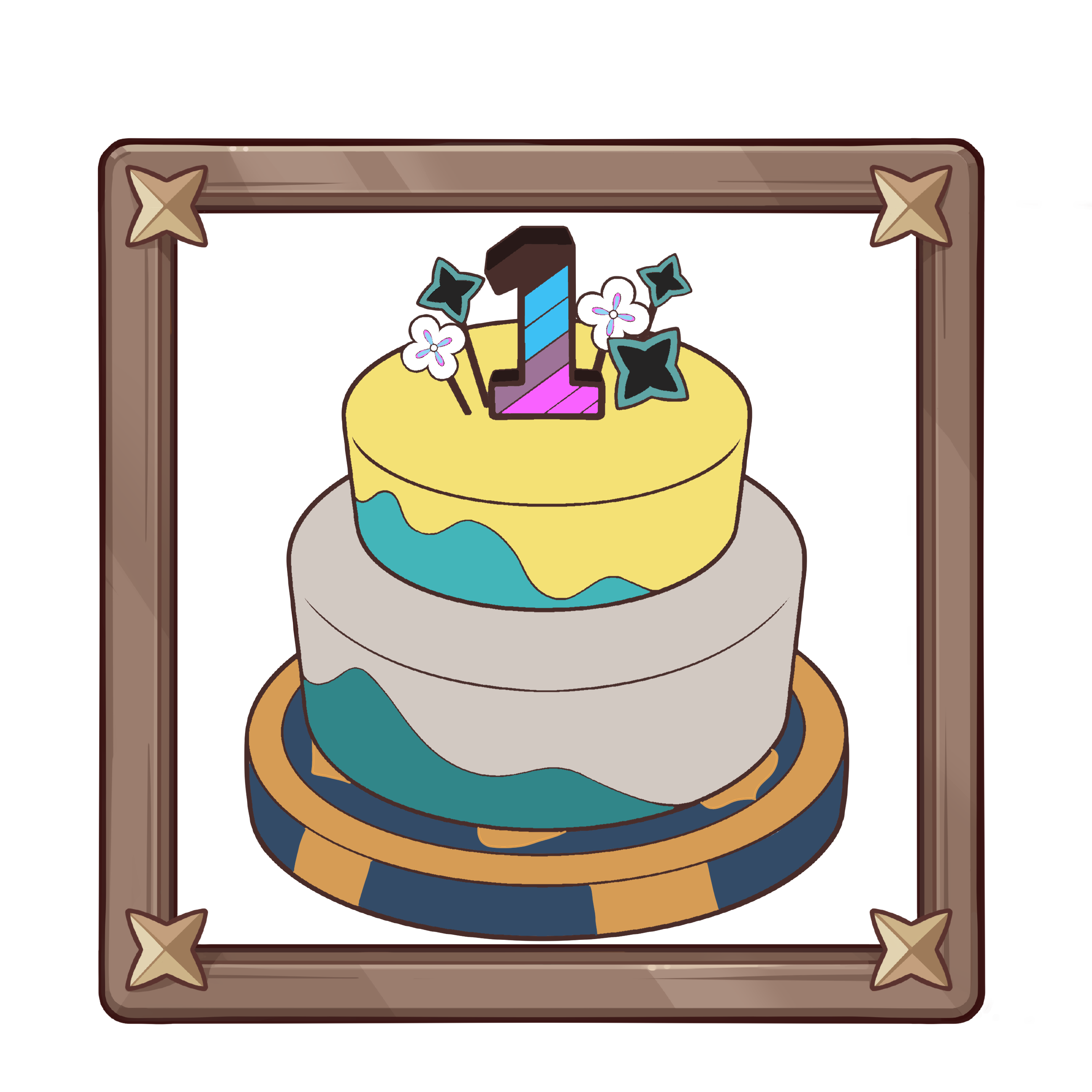 [Event] Honkai: Star Rail's One Year Anniversary Cake Honkai: Star Rail ...
