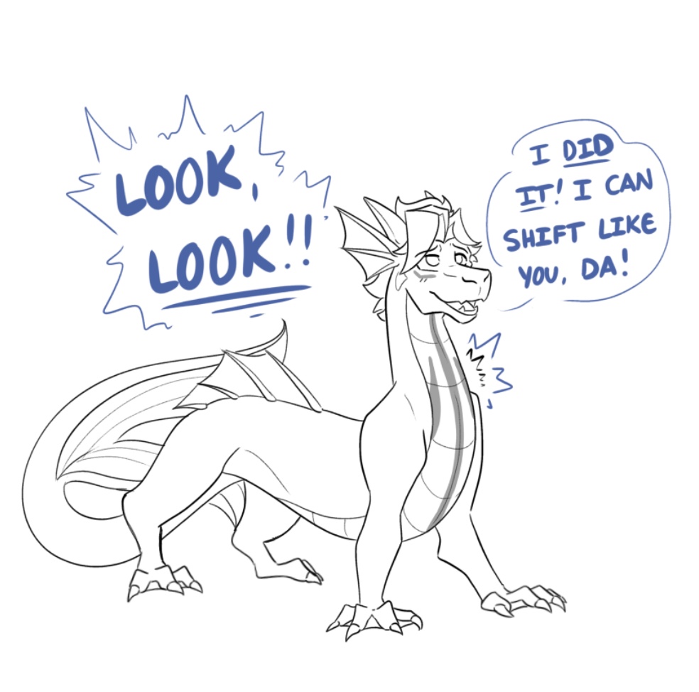 OC Lore Dump #2– Caspian’s Dragon Markings Genshin Impact | HoYoLAB