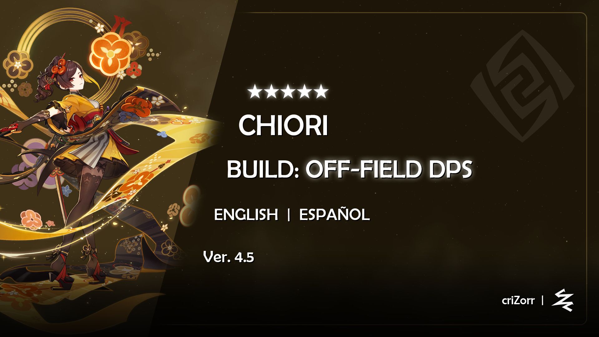 Chiori Build [v4.5] Genshin Impact | HoYoLAB