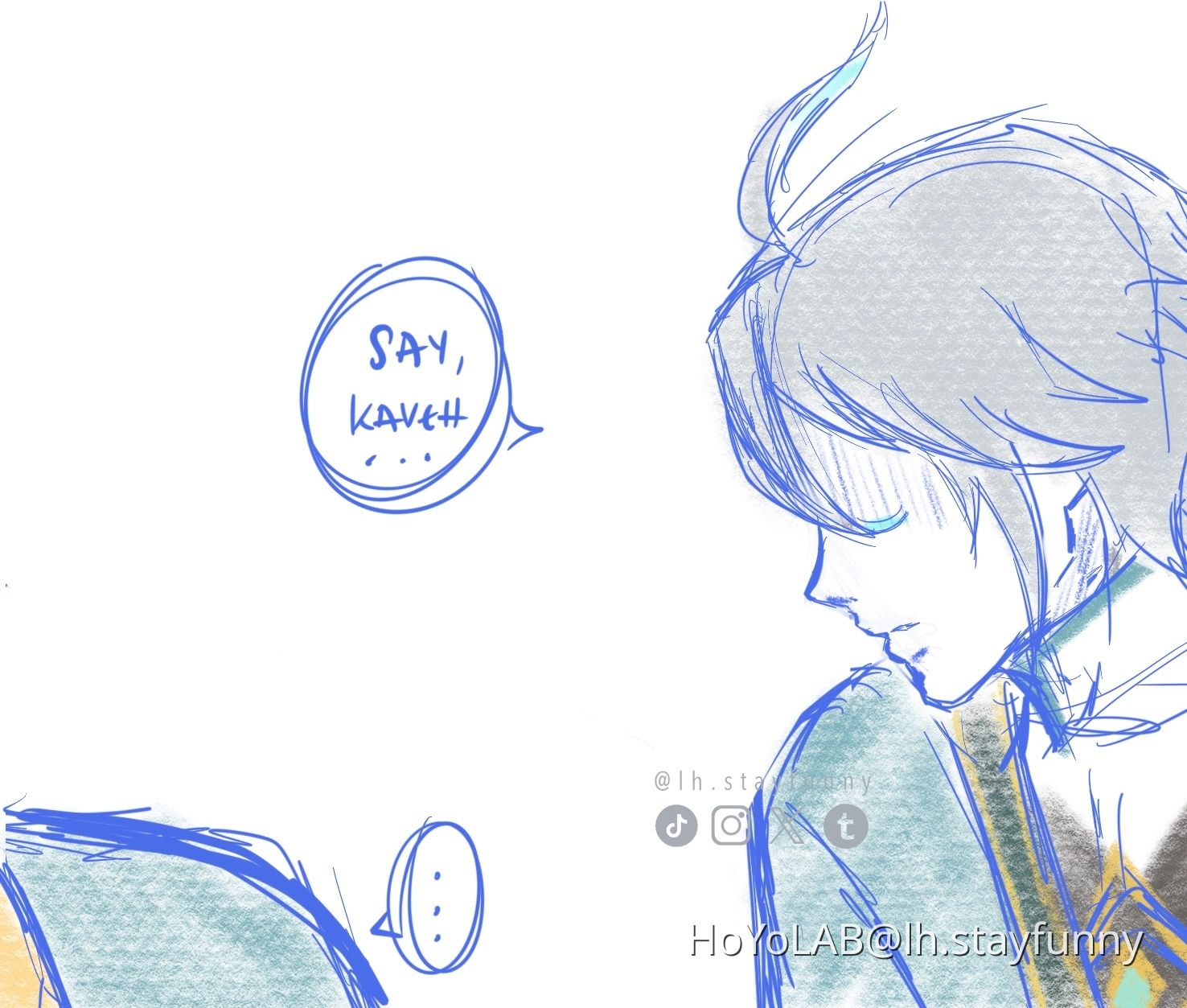 Haikaveh doodles Day 1 1/2 Genshin Impact | HoYoLAB