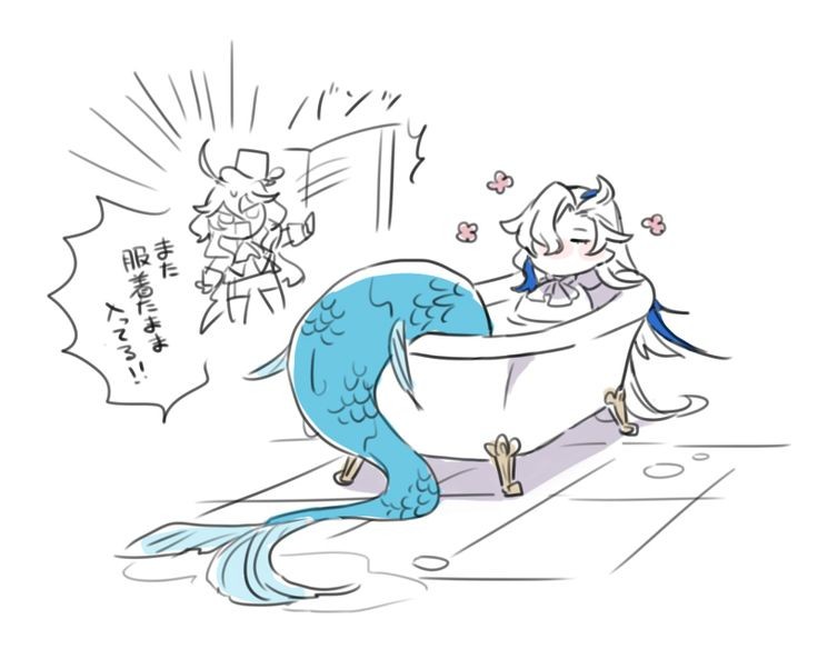 Mermaid Neuvillette >>>> Genshin Impact | HoYoLAB