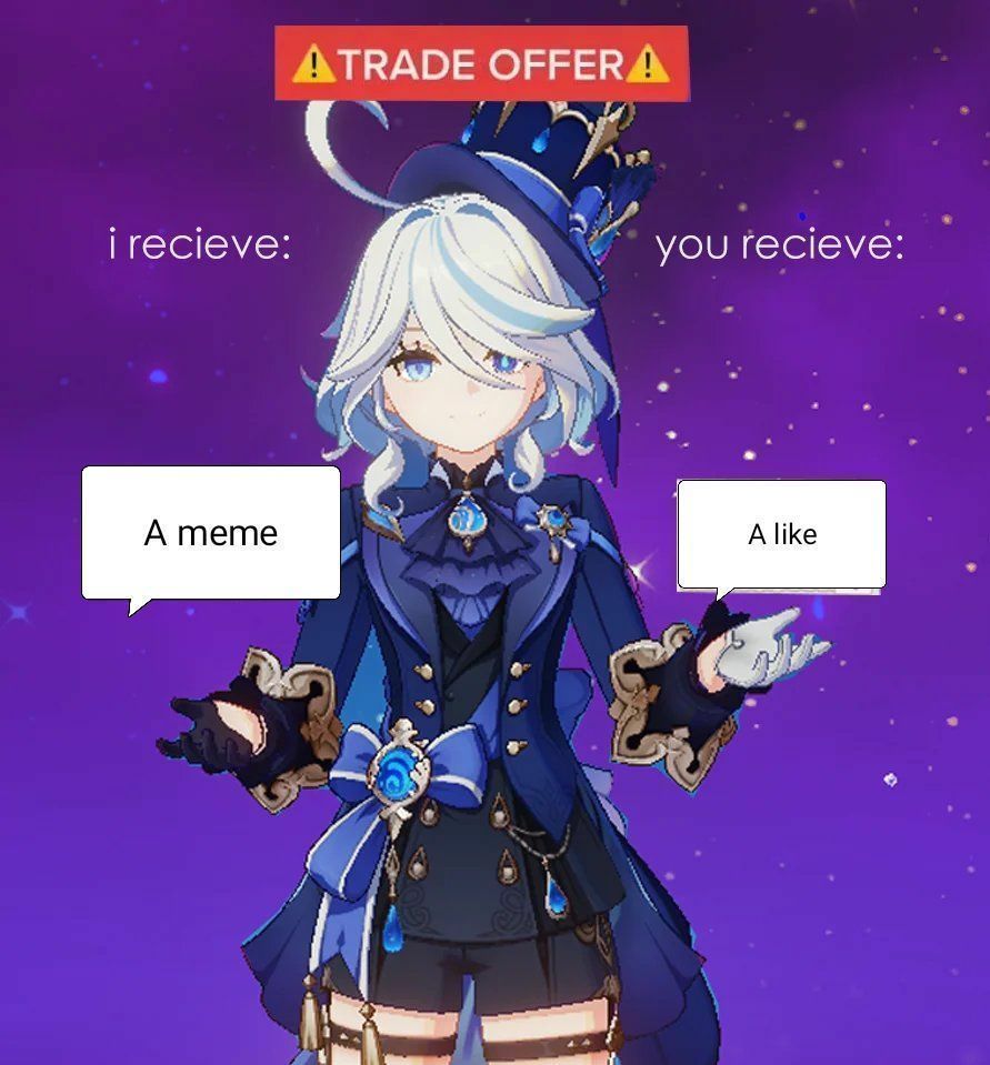 Wanna Trade? Genshin Impact | HoYoLAB