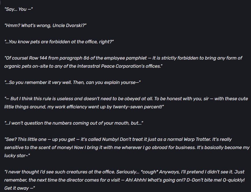 Talking about that one line about Topaz's cornerstone from the 2.1 ...