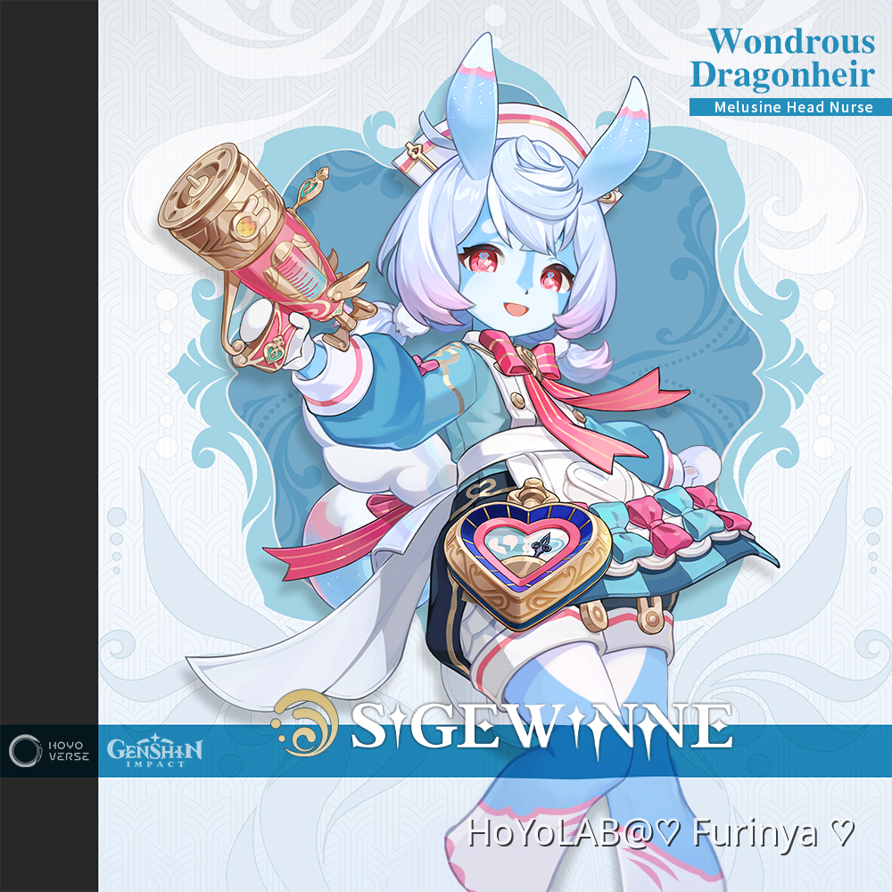 Sigewinne as a real melusine AGAIN Genshin Impact | HoYoLAB