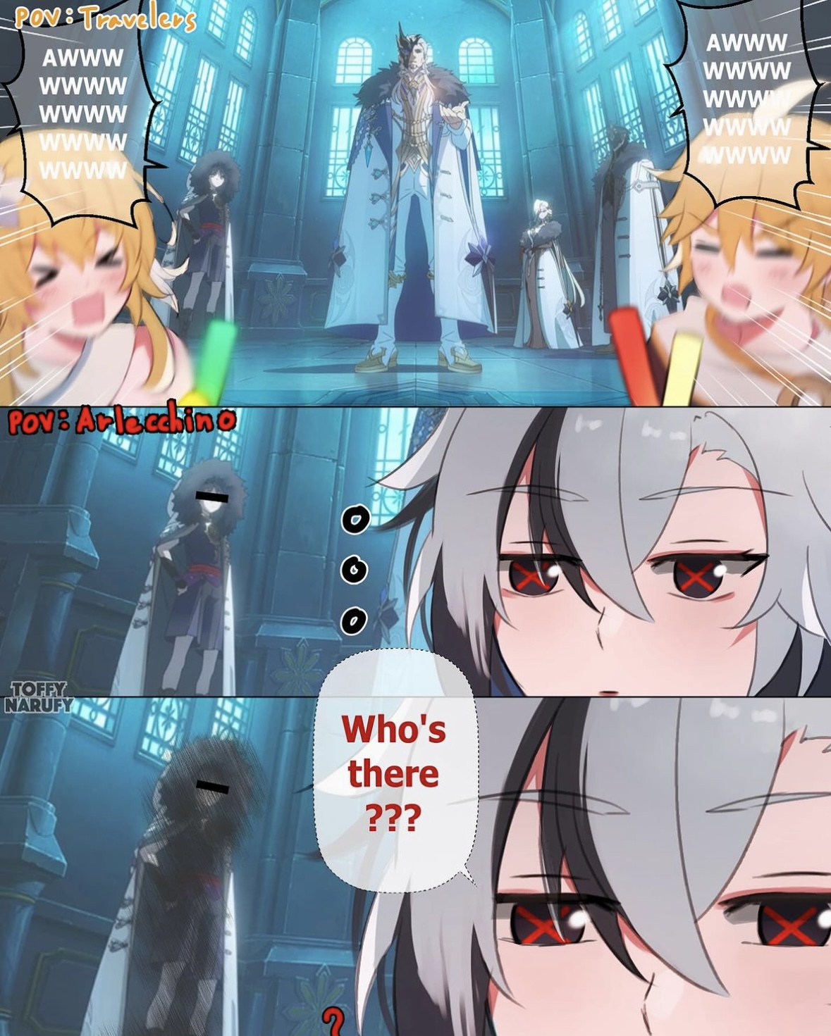 What's that electro shock? Hmmm. Must have been the wind... Genshin ...