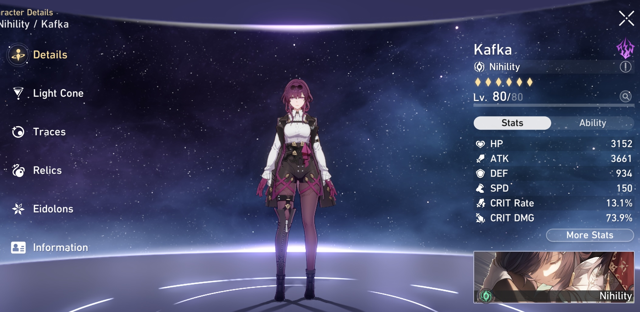 My Kafka build rn Honkai: Star Rail | HoYoLAB