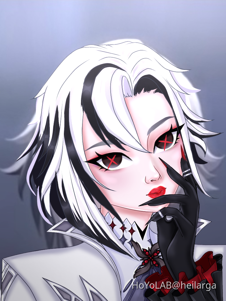 Arlecchino fanart ️ Genshin Impact | HoYoLAB