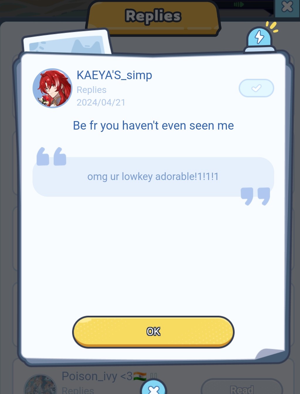 omg poor kaeya simp 😔😔 | HoYoLAB