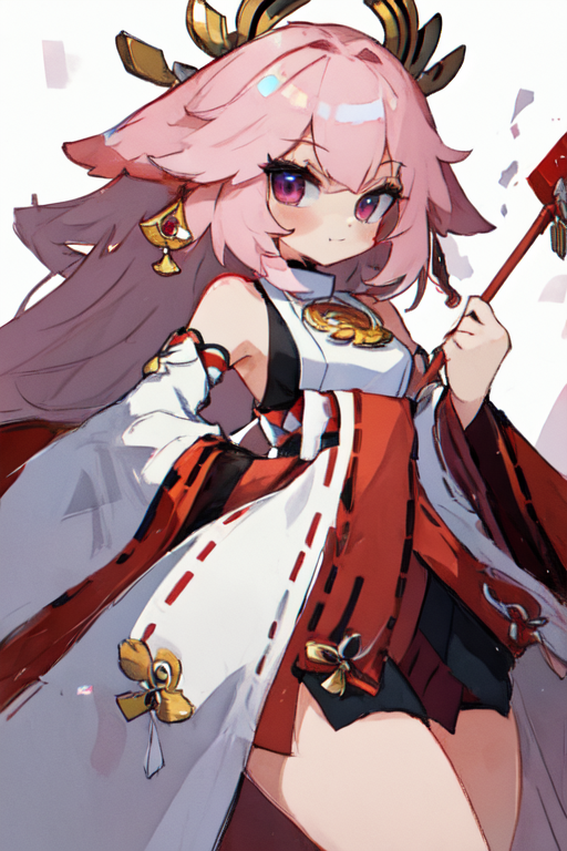Yae Miko Chibi Genshin Impact | HoYoLAB