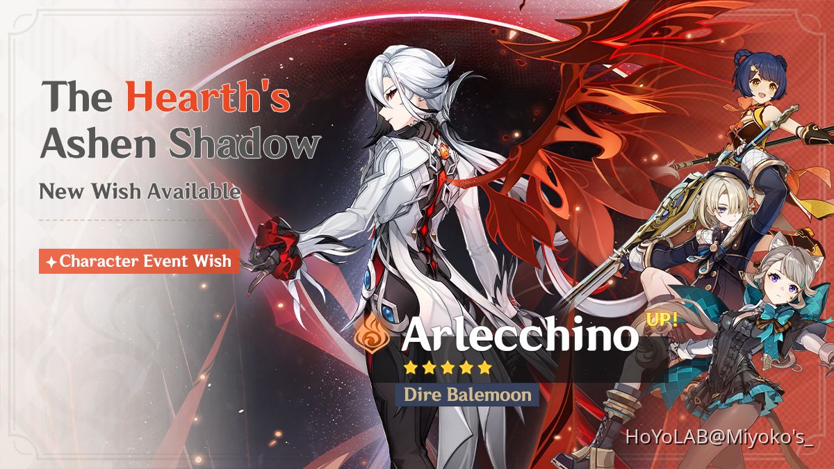 4.6 First Phase Character Event Wish Banners Genshin Impact | HoYoLAB