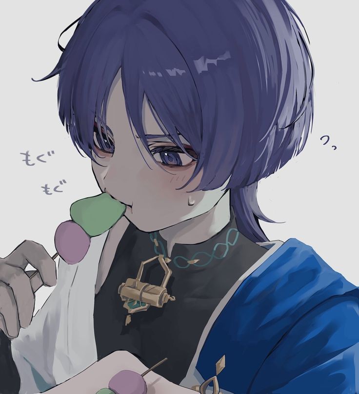 This is me eating dango 🍡 Genshin Impact | HoYoLAB