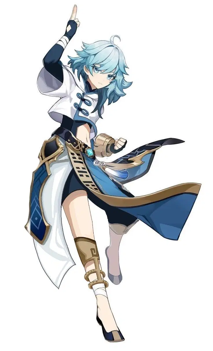 Redesign of Chun Yun in the form of a girl Genshin Impact | HoYoLAB